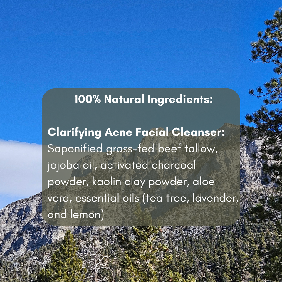 Clarifying Acne Facial Cleanser – Stone & Spear